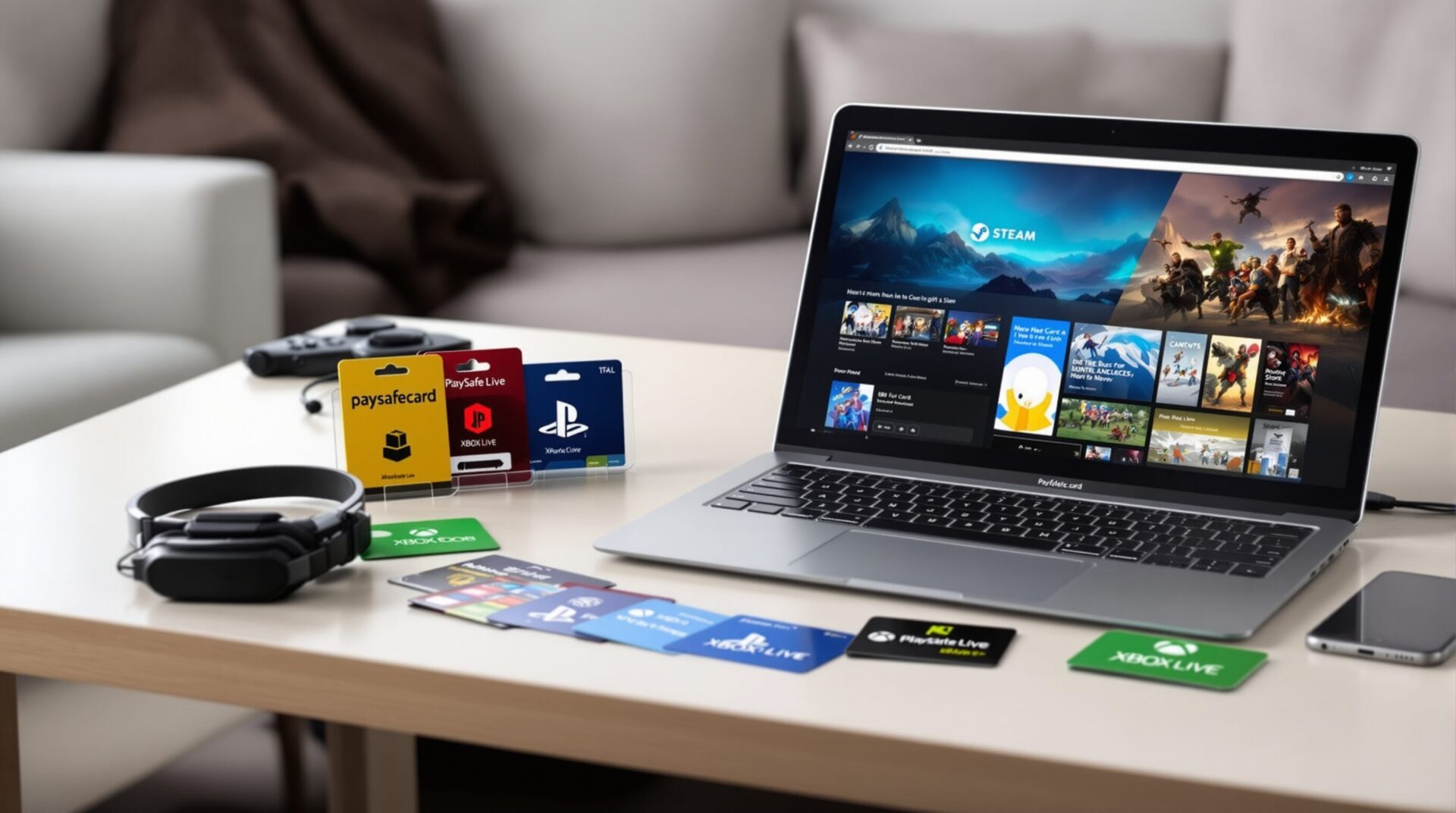 Achetez Steam ou paysafecard facilement en ligne | Dundle